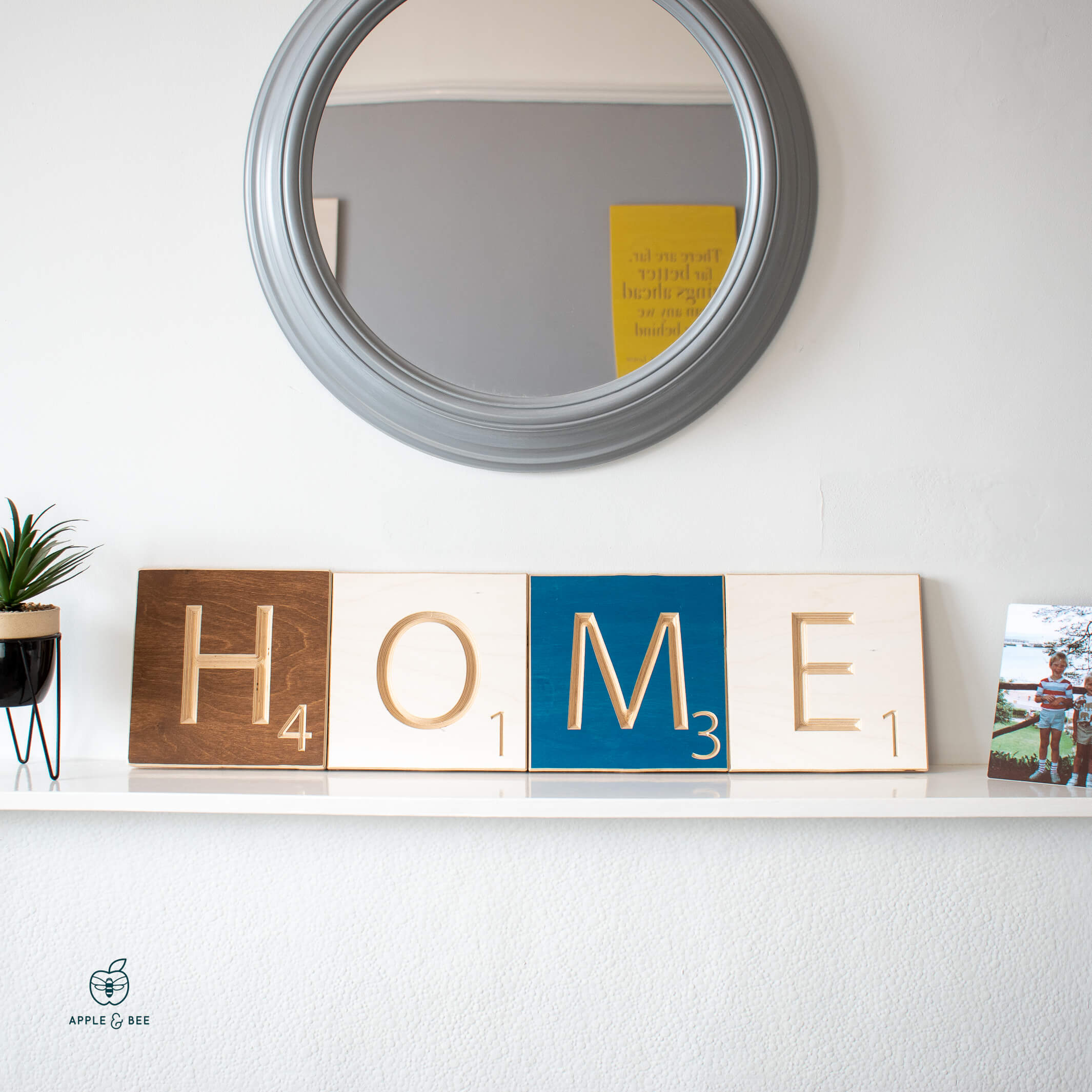 Scrabble Tiles – The Four Hands Workshop