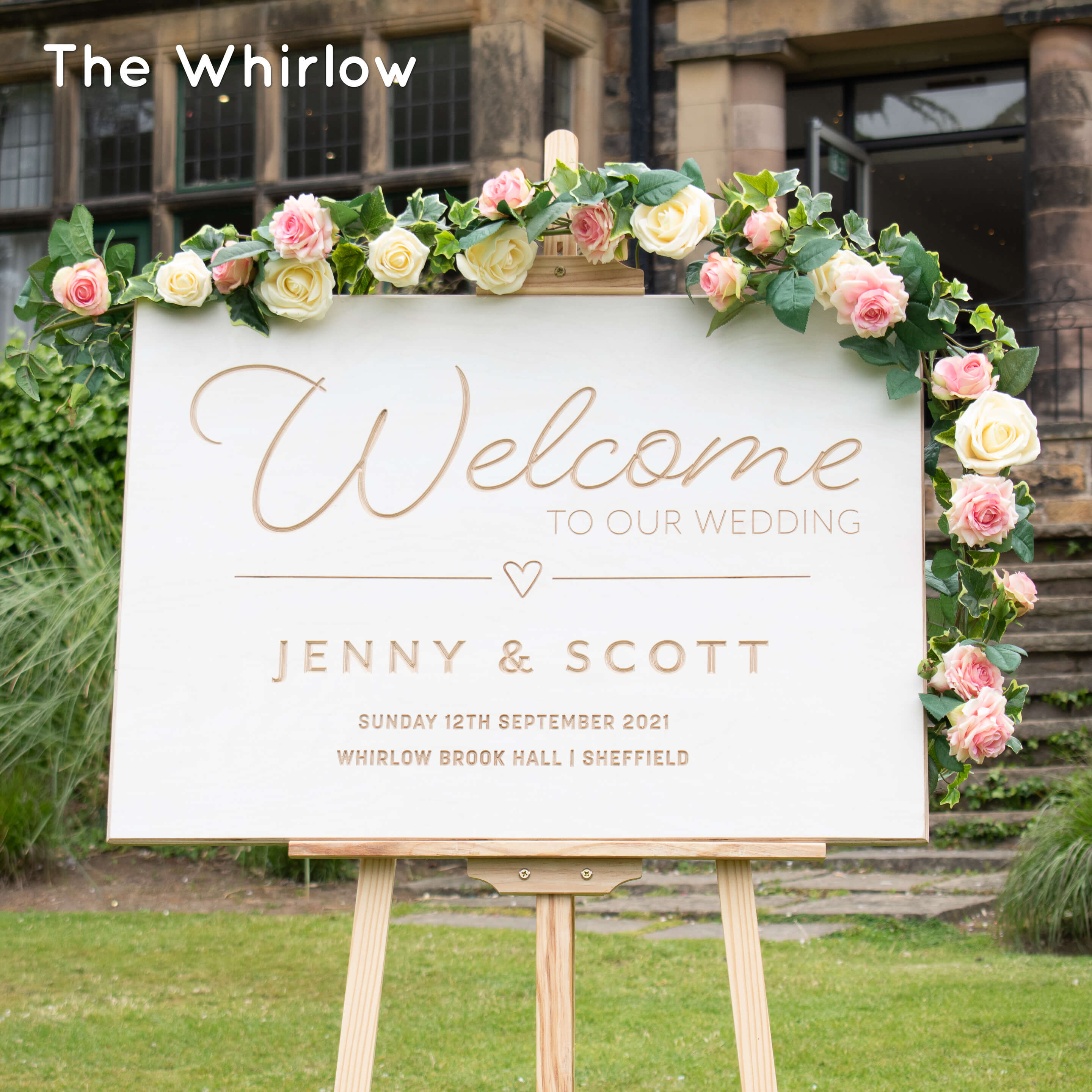 Welcome to our Wedding Sign - Pre-Order – The Four Hands Workshop